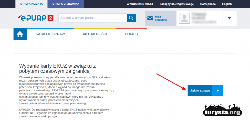 Jak wyrobić kartę EKUZ przez Internet - instrukcja krok po kroku ...