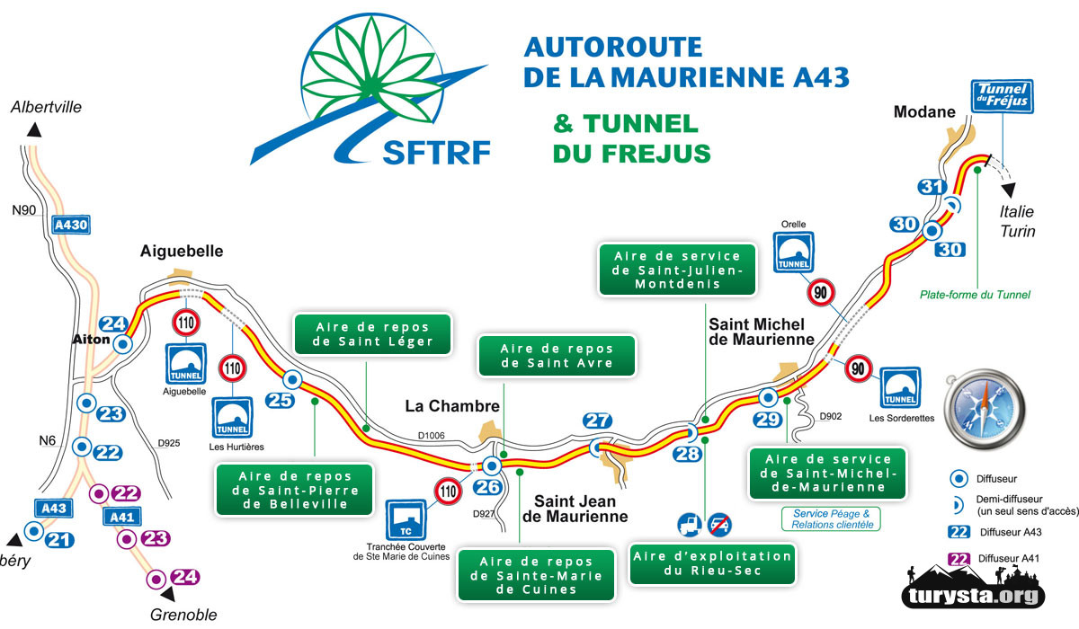 Opłata za przejazd tunelem Fréjus – Francja – Włochy 2025 – (Tunnel du ...