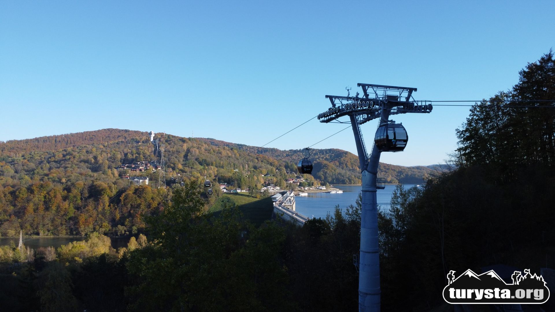 Nasza wizyta w Solinie. Kolej gondolowa, wieża widokowa i Park ...